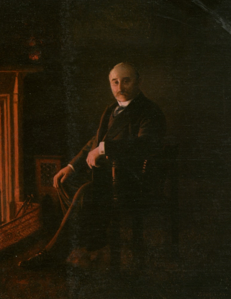 ARC / Waiting Up For Her by Charles Spencelayh