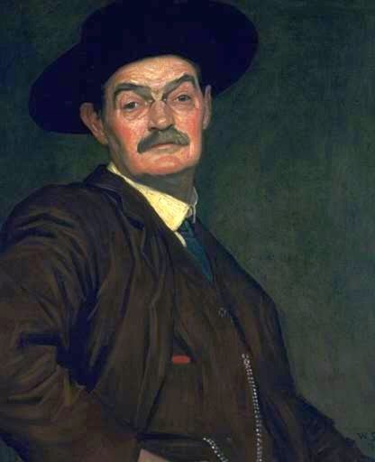 Self Portrait by William Strang - Art Renewal Center