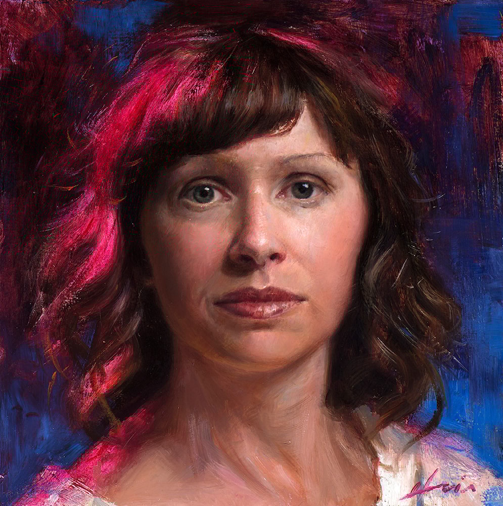 Sasha In Pink by Jeff Hein - Art Renewal Center