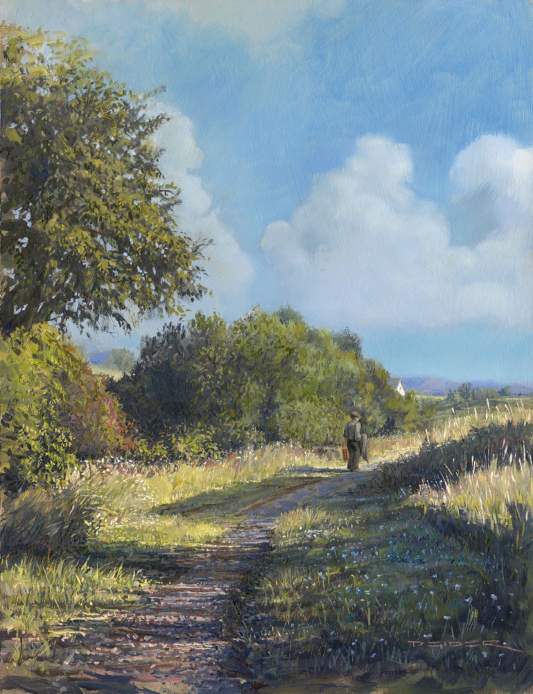 The Valley Path by Doug Zider - Art Renewal Center