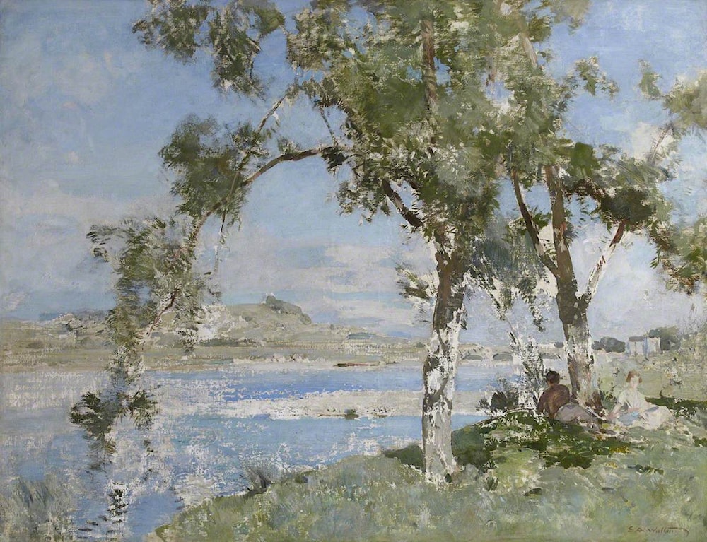 The Gates of Galloway by Edward Arthur Walton - Art Renewal Center