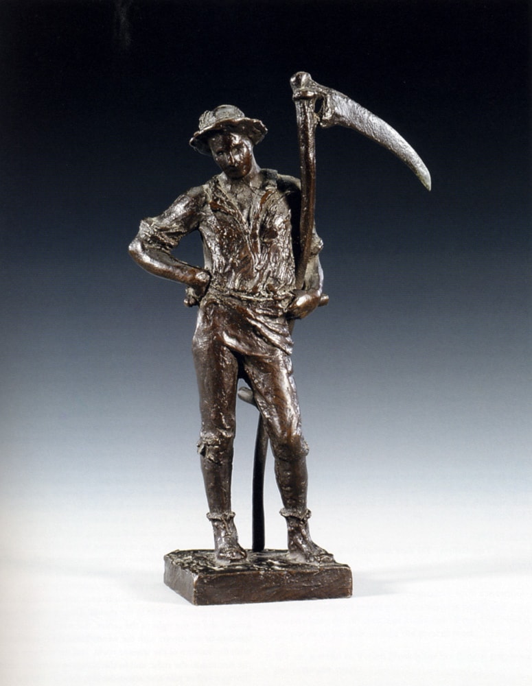 The Mower by William Hamo Thornycroft - Art Renewal Center