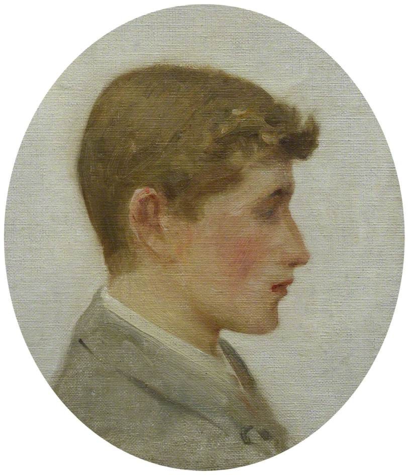 Portrait of a Youth by Henry Scott Tuke - Art Renewal Center