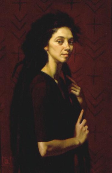 Katie by Benjamin Franklin Long IV - Art Renewal Center