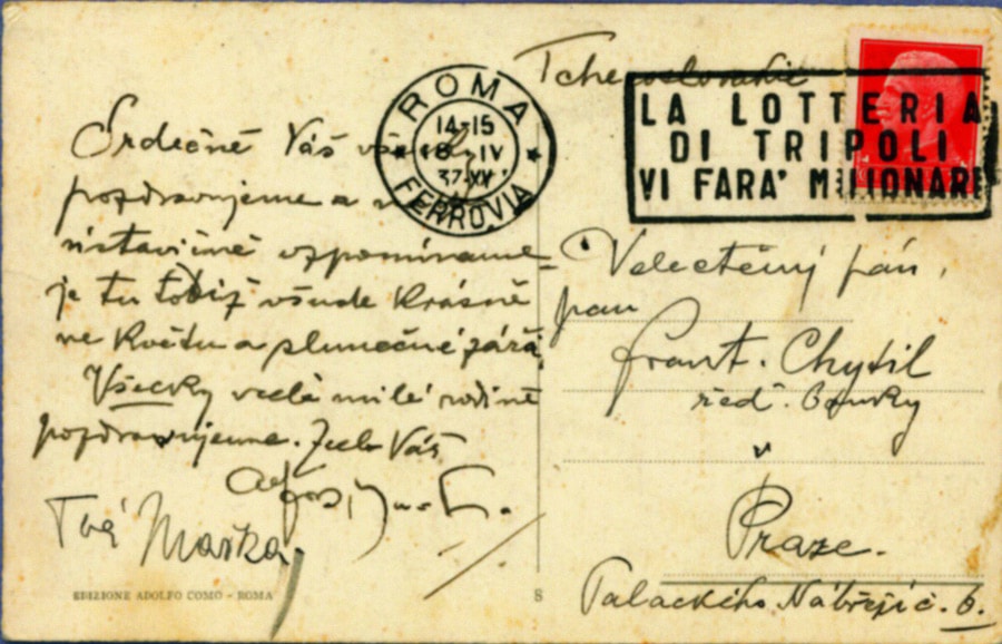 Postcard by Alphonse Maria Mucha - Art Renewal Center