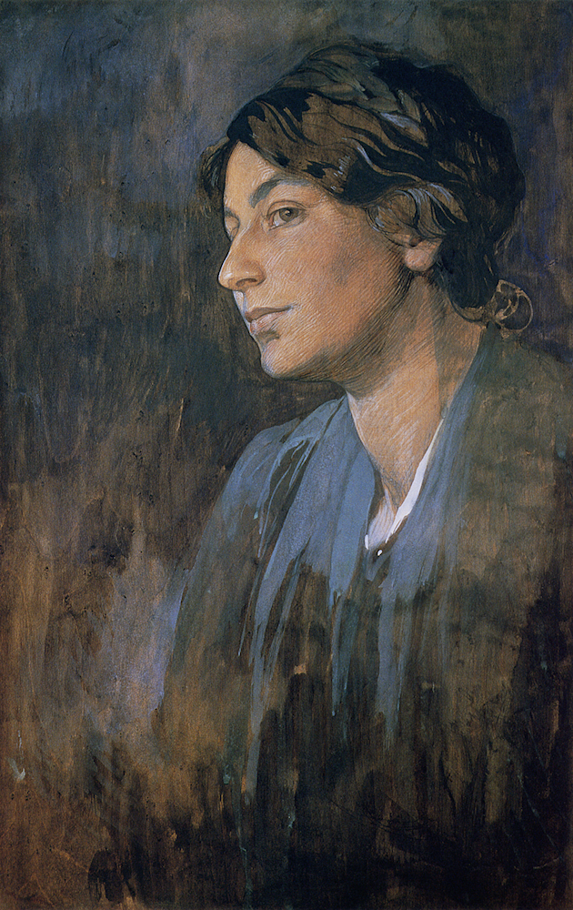 Portrait of Maruska (the artist's wife) by Alphonse Maria Mucha - Art ...