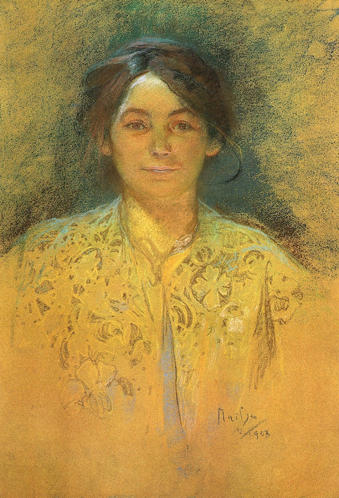 Maruska Mucha by Alphonse Maria Mucha - Art Renewal Center