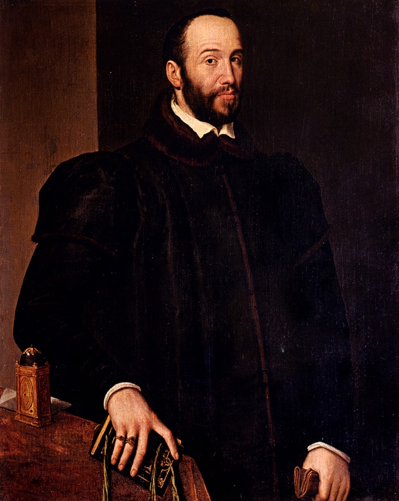 Portrait Of Antoine Perrenot De Granvelle by Anthonis Mor - 2 images ...