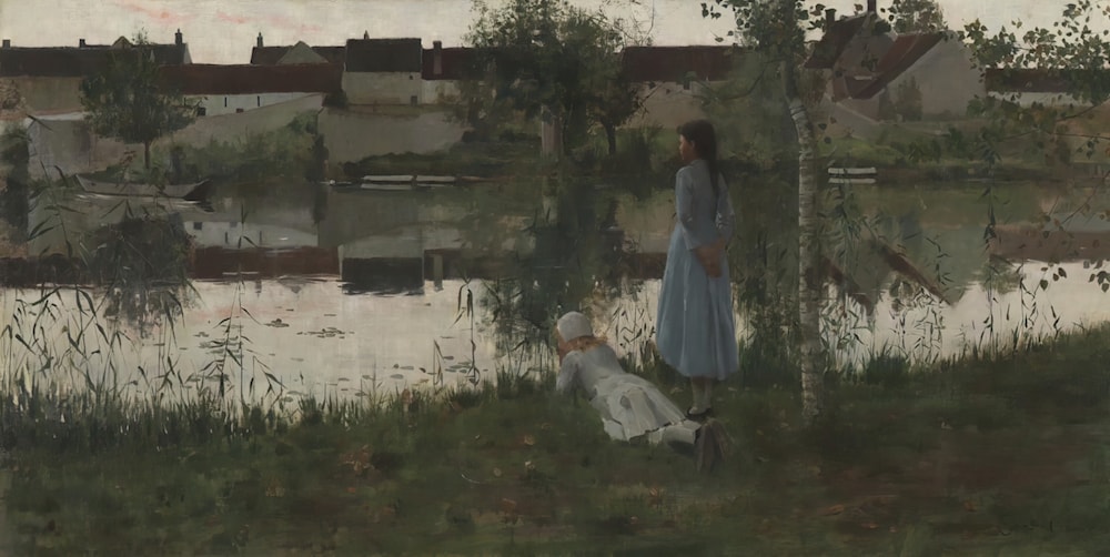 The Ferryman by William Stott - 3 images - Art Renewal Center