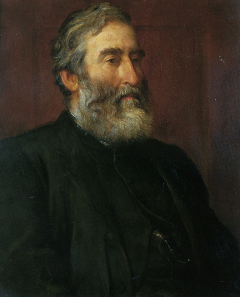 Portrait of the reverend Harry Jones by George Frederic Watts - Art ...