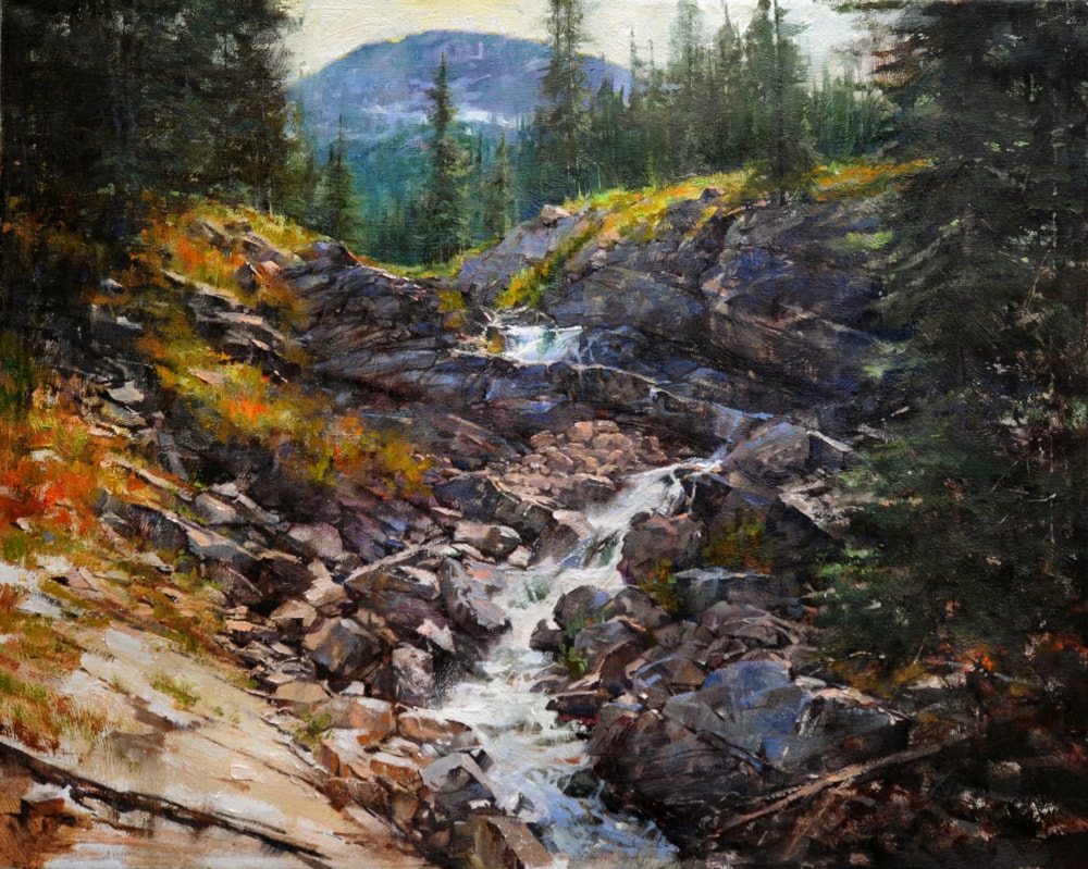 Pepper Falls by Jeffrey Watts - Art Renewal Center