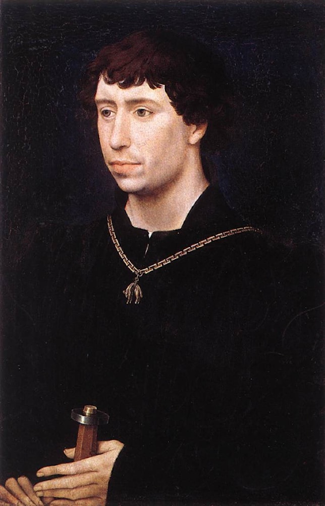 Portrait of Charles the Bold by Rogier van der Weyden - Art Renewal Center