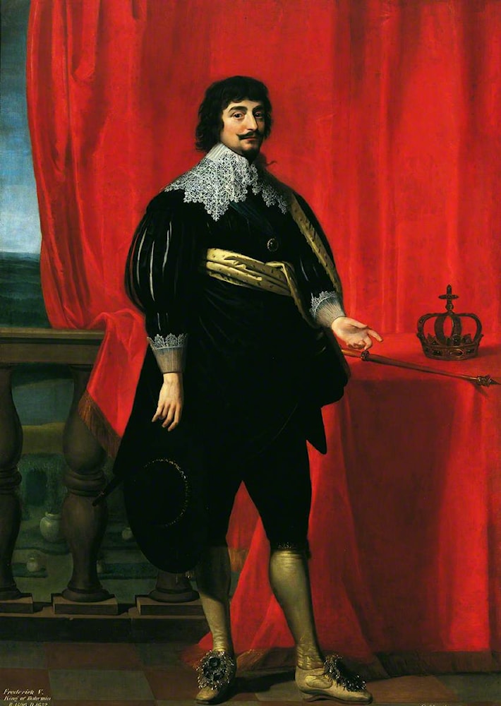 Frederick V, King of Bohemia (1596–1632) by Gerrit van Honthorst - Art ...