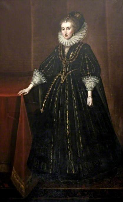 Lucy Russell, née Harington, Countess of Bedford (c.1581–1627) by ...
