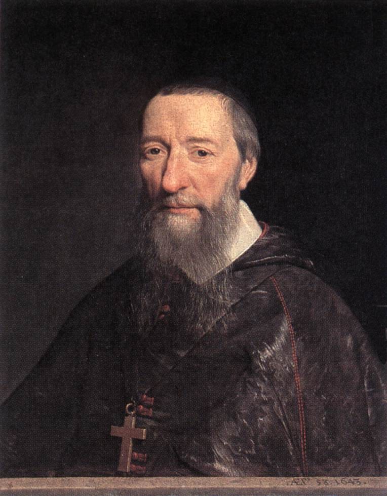 Portrait of Bishop Jean­Pierre Camus by Philippe de Champaigne - Art ...