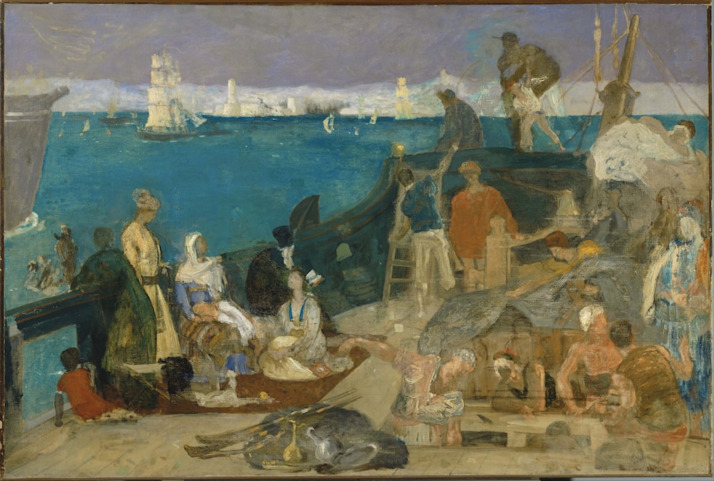Massilia, Greek Colony by Pierre Cecile Puvis de Chavannes - 2 images ...