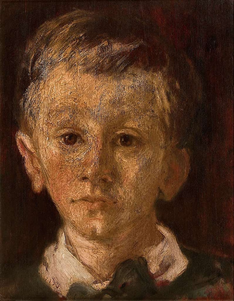 Portrait of Louis de Vaugelas, Child by Pierre Cecile Puvis de ...