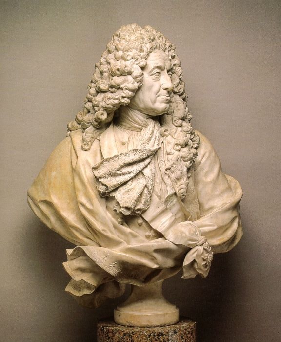 Bust of Samuel Bernard by Guillaume Coustou, the Elder - Art Renewal Center