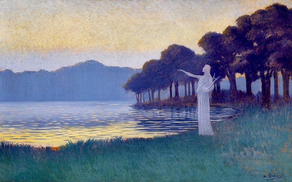 Song of the Dawn by Alphonse Osbert - Art Renewal Center