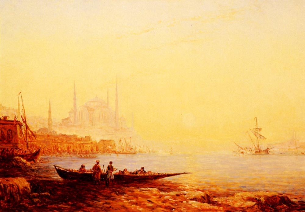 Constantinople by Felix Ziem - Art Renewal Center