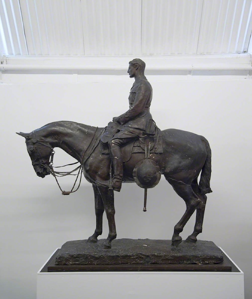 Lieutenant Edward Horner, 18th Royal Hussars (Queen Mary's Own) by Sir ...