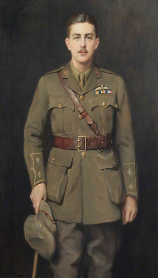 Lieutenant Evan Davies Jones, Royal Flying Corps by John Collier - Art ...