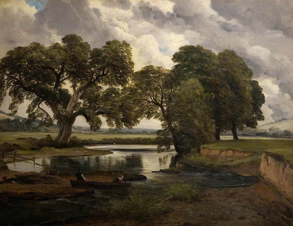 On the Trent by Frederick Richard Lee - Art Renewal Center