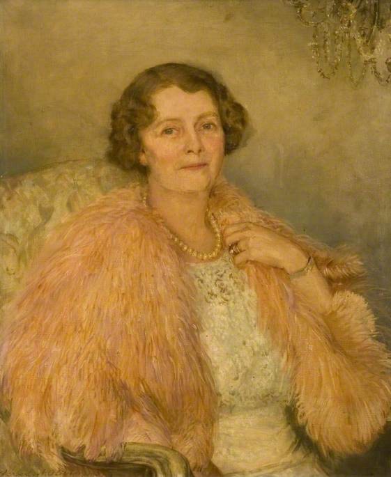 The Lady Gwendolen Iveagh, CBE (d.1966) by Herbert Arnould Olivier ...