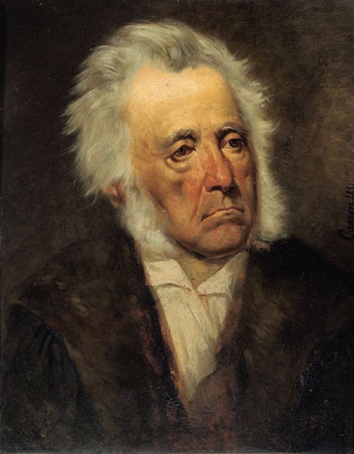 Portrait of Arthur Schopenhauer by Johann von Strasioipka Canon - Art ...