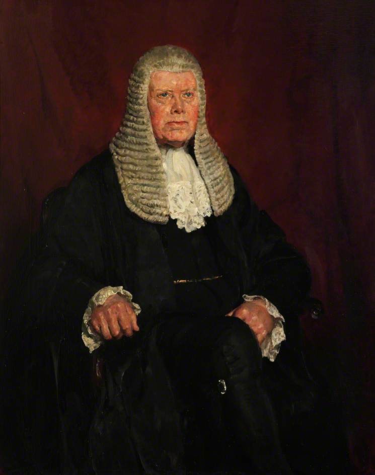 Sir Thomas Forster, KG, Chairman of Middlesex Court of Quarter Sessions ...