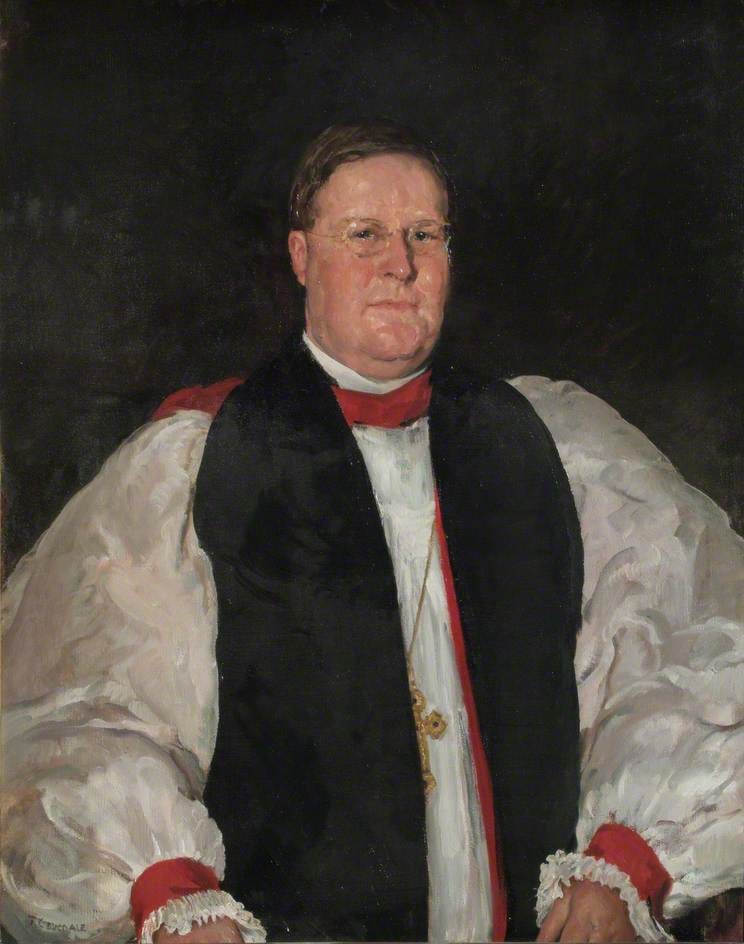 William Temple (1881–1944), Archbishop of Canterbury by Thomas Cantrell ...