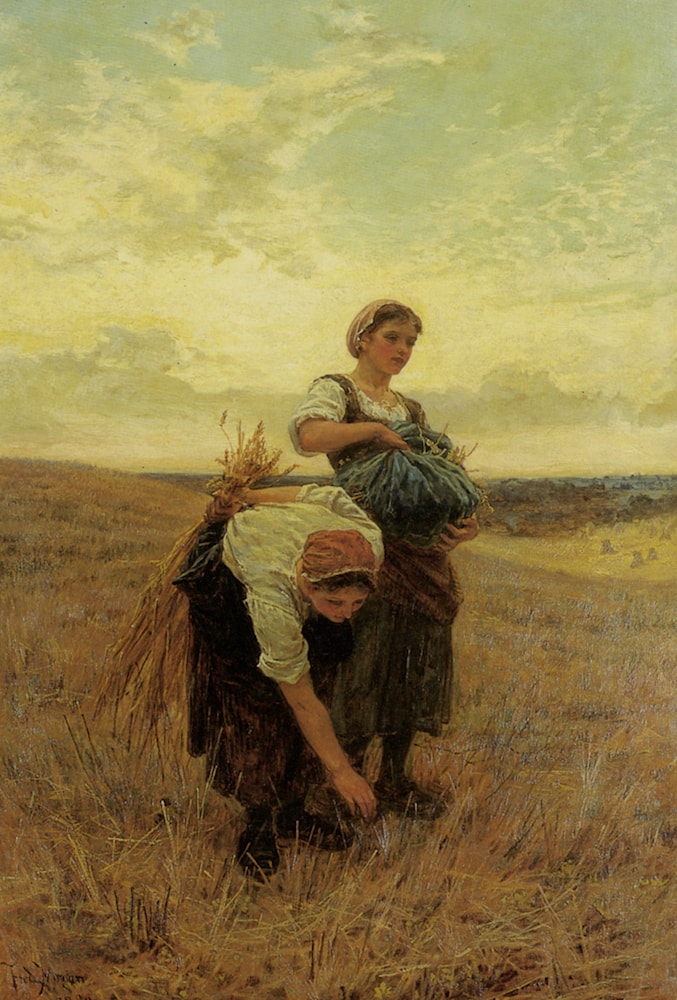 The Gleaners by Frederick Morgan - Art Renewal Center