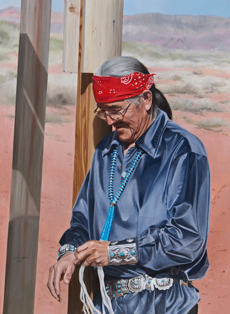 Kee Yazzie by Lee Alban - Art Renewal Center