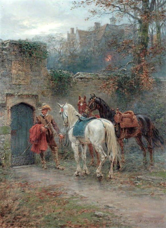 On Secret Service by Ernest Crofts - Art Renewal Center