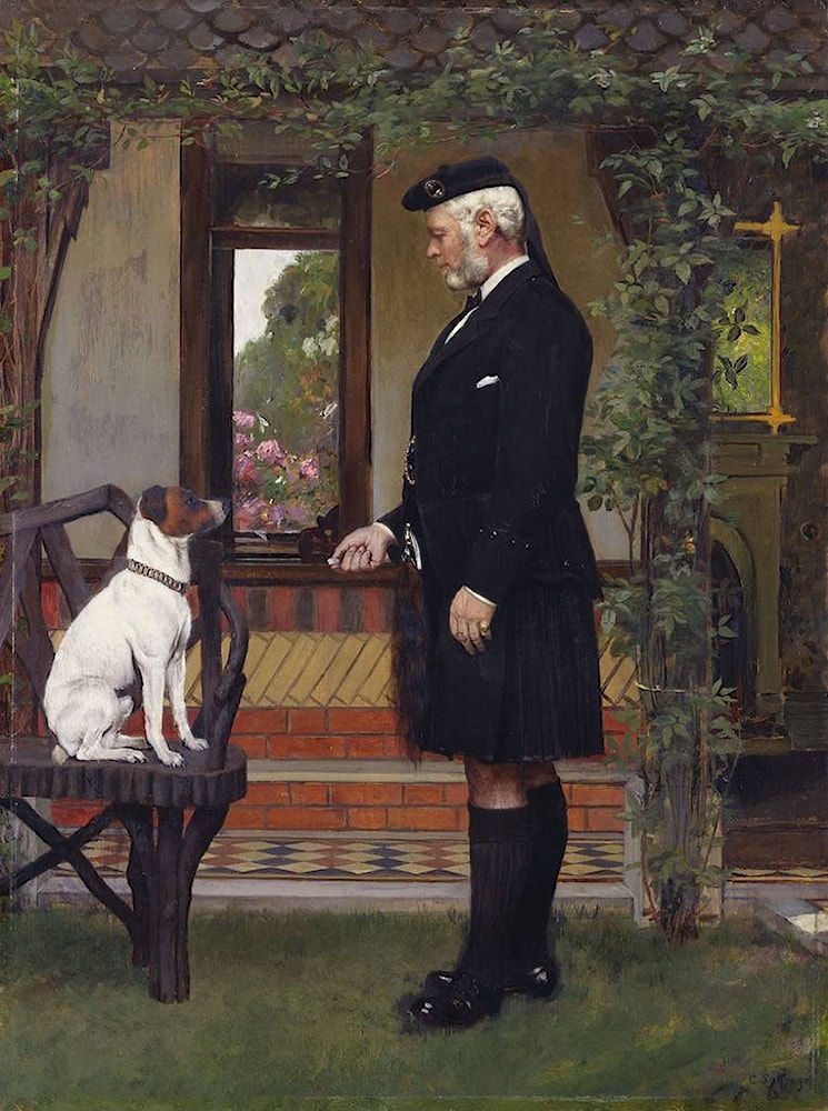 John Brown (1826-1883) at Frogmore by Carl Rudolph. Jr Sohn - Art ...