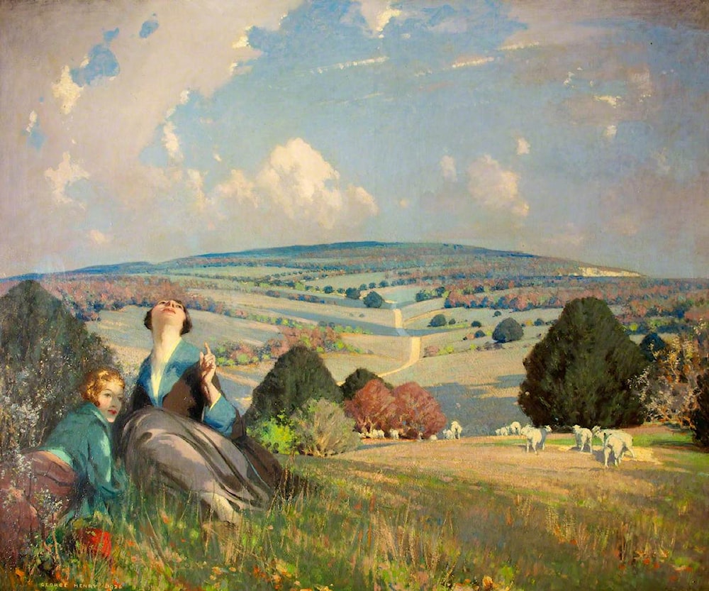 The Lark by George Henry - Art Renewal Center