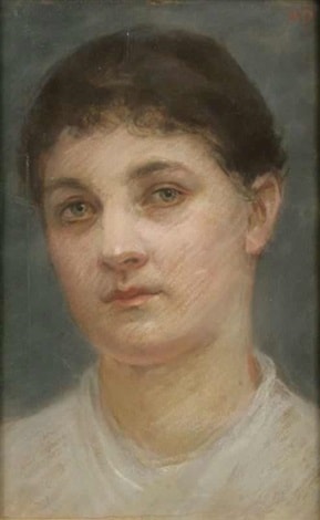 A Portrait of a Woman by Maximilian Pirner - Art Renewal Center