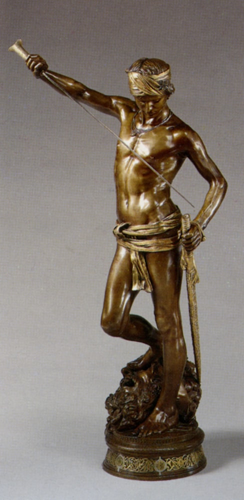 David by Marius-Jean-Antonin Mercie - Art Renewal Center