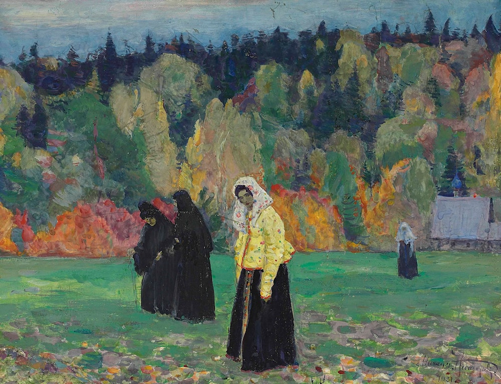 A Quiet Life by Mikhail Nesterov - Art Renewal Center