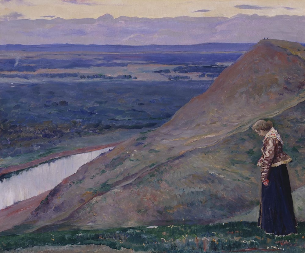 Aksakov's Homeland by Mikhail Nesterov - Art Renewal Center