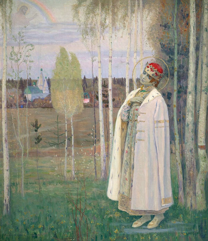 Prince Dmitry by Mikhail Nesterov - Art Renewal Center