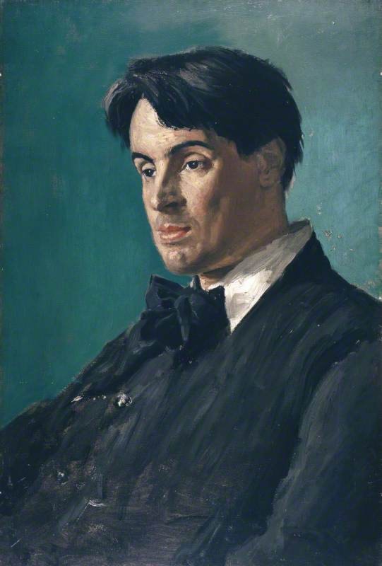 William Butler Yeats by Augustus Edwin John - Art Renewal Center