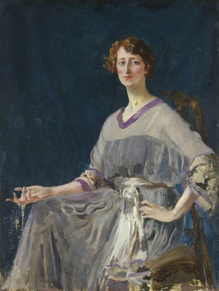 Margherita Scott-Ellis, Lady Howard de Walden by Augustus Edwin John ...