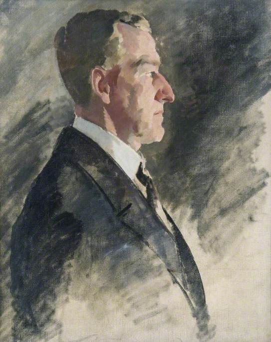 Captain P. Boyds, RN by Philip Connard - Art Renewal Center