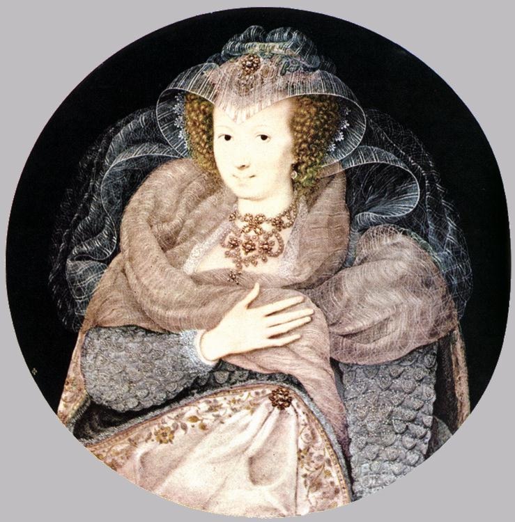 Frances Howard, Countess of Somerset and Essex by Isaac Oliver - Art ...