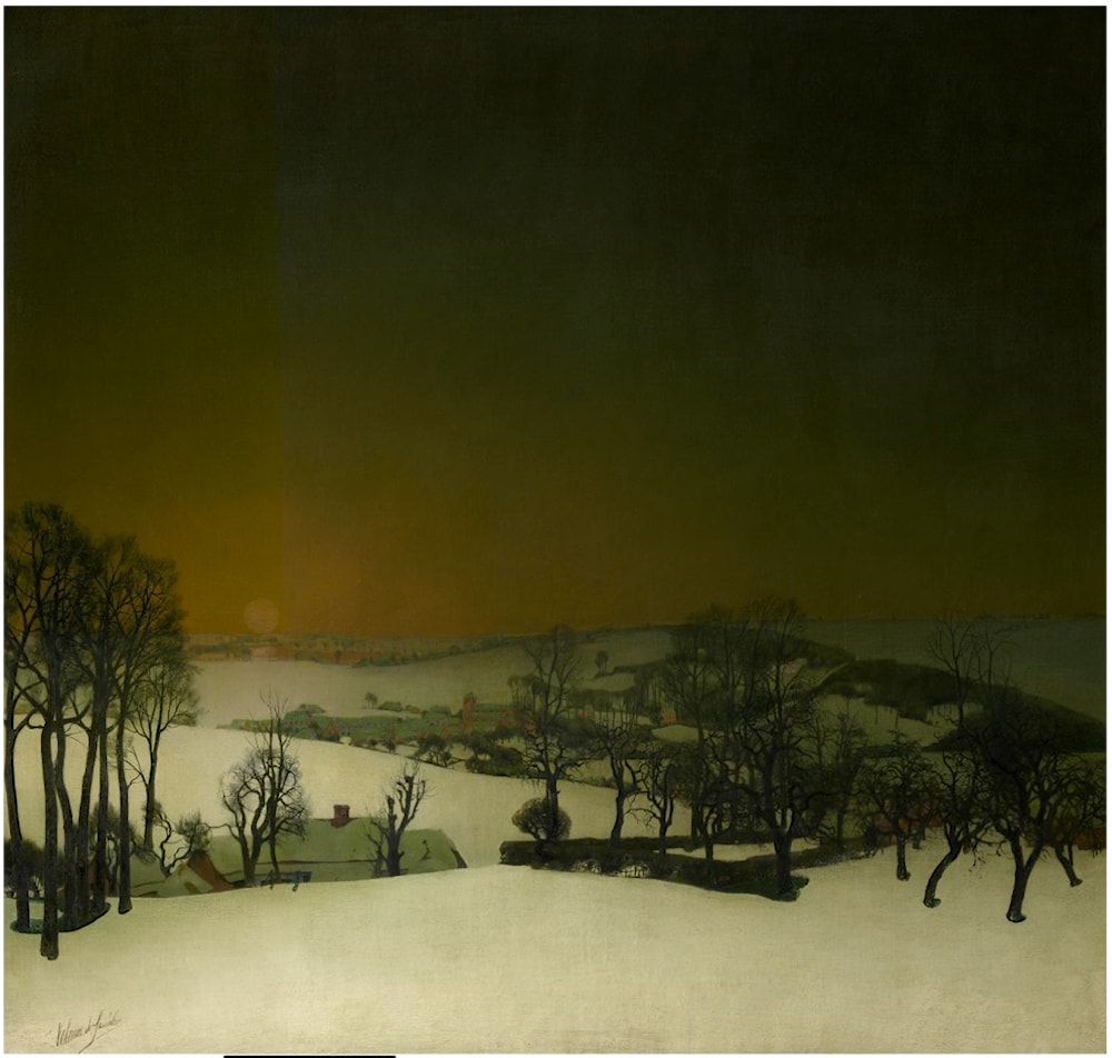 Snow in Flanders by Valerius de Saedeleer - Art Renewal Center