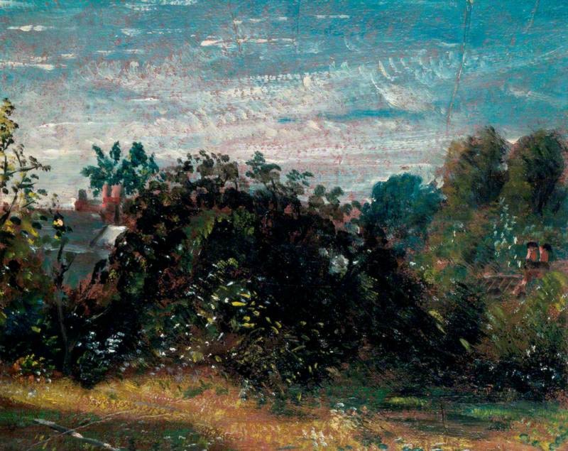 Study of Sky and Trees at Hampstead by John Constable - Art Renewal Center