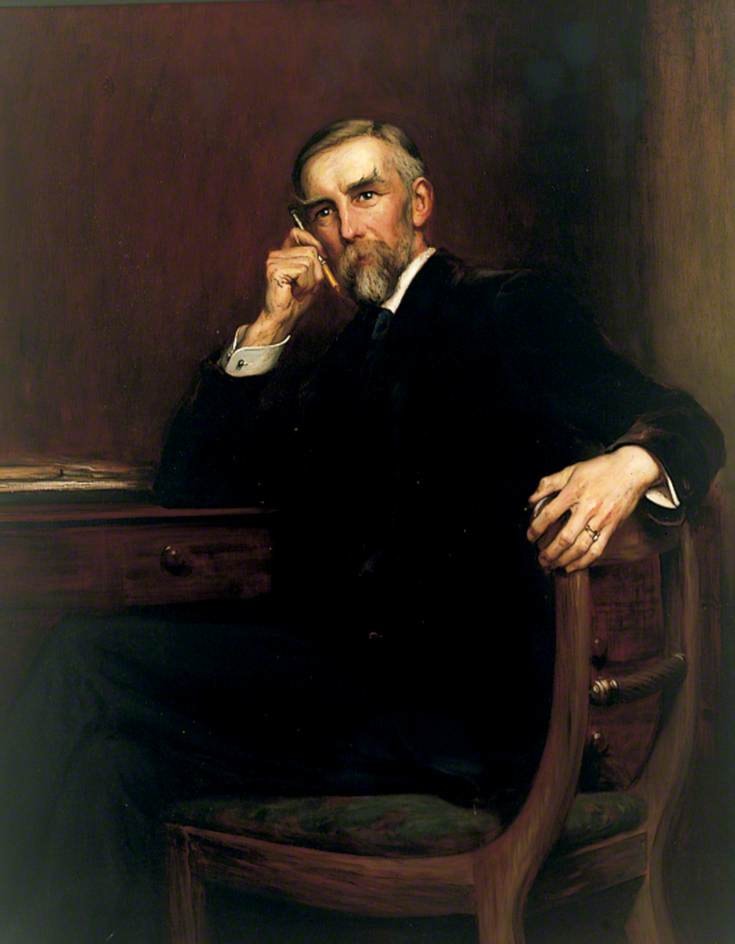 Sir Alexander Blackie William Kennedy (1847–1928) by Hugh Goldwin ...