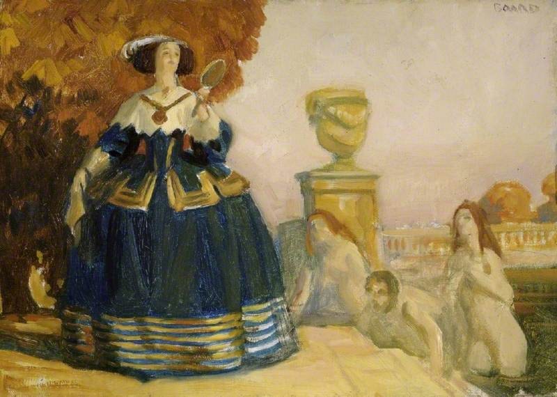 Blue and Gold by Ernest Board - Art Renewal Center