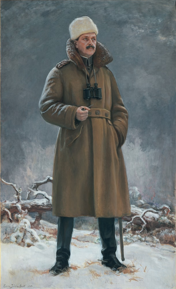 Carl Gustaf Emil Mannerheimin muotokuva by Eero Järnefelt - Art Renewal ...